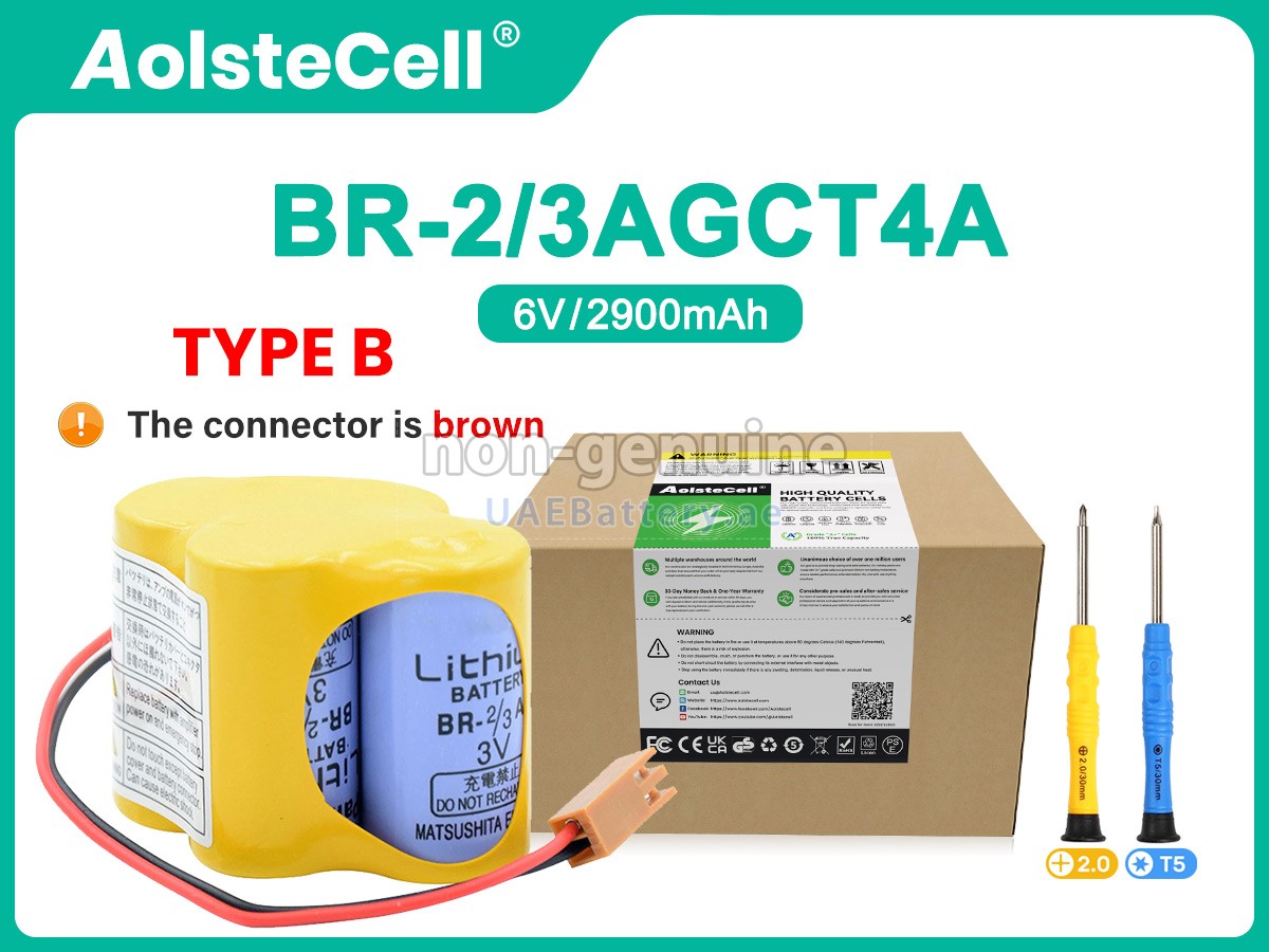 بطارية Fanuc BR-2/3AGCT4A مستبدلة | UAEBattery